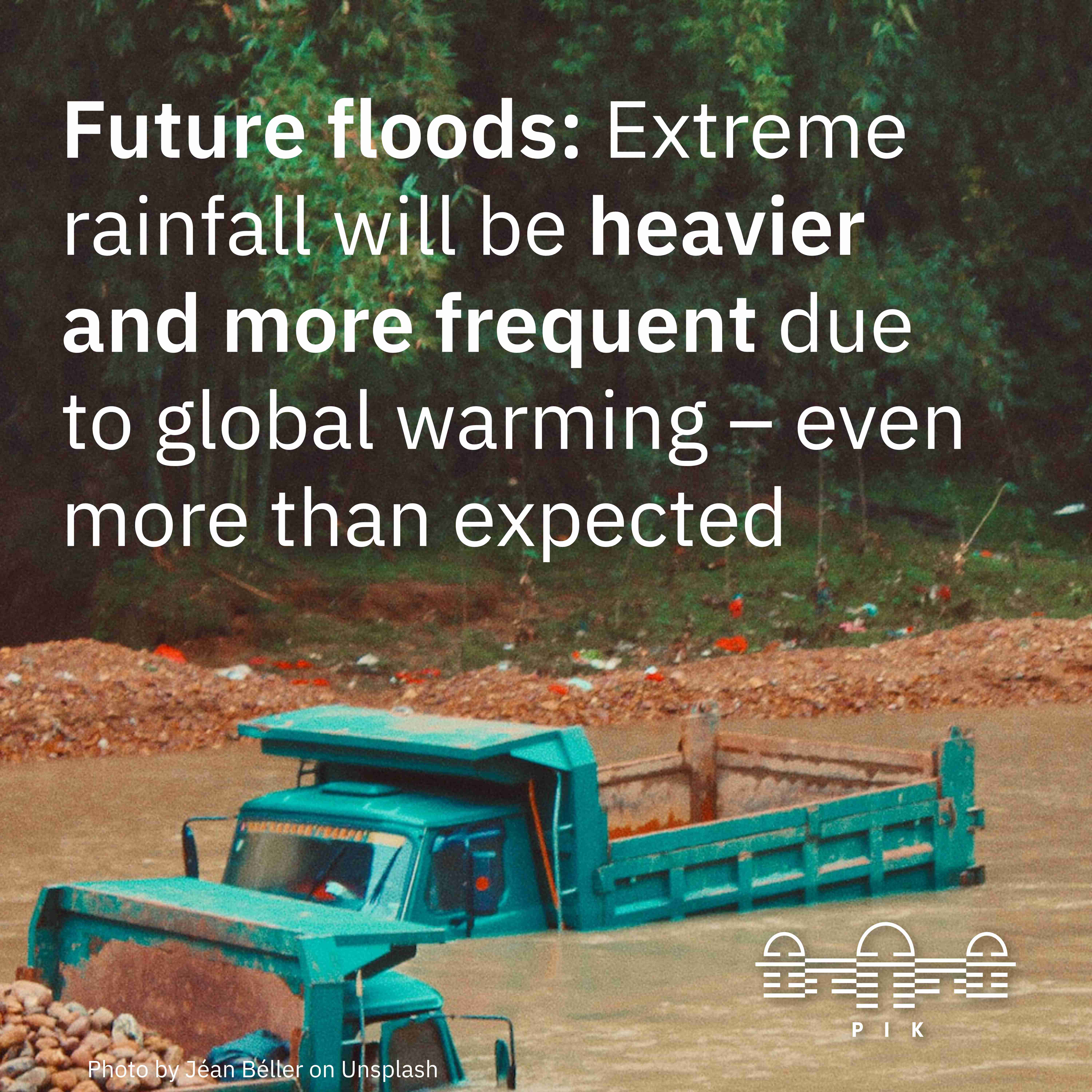 Floods under global warming — Potsdam-Institut für Klimafolgenforschung