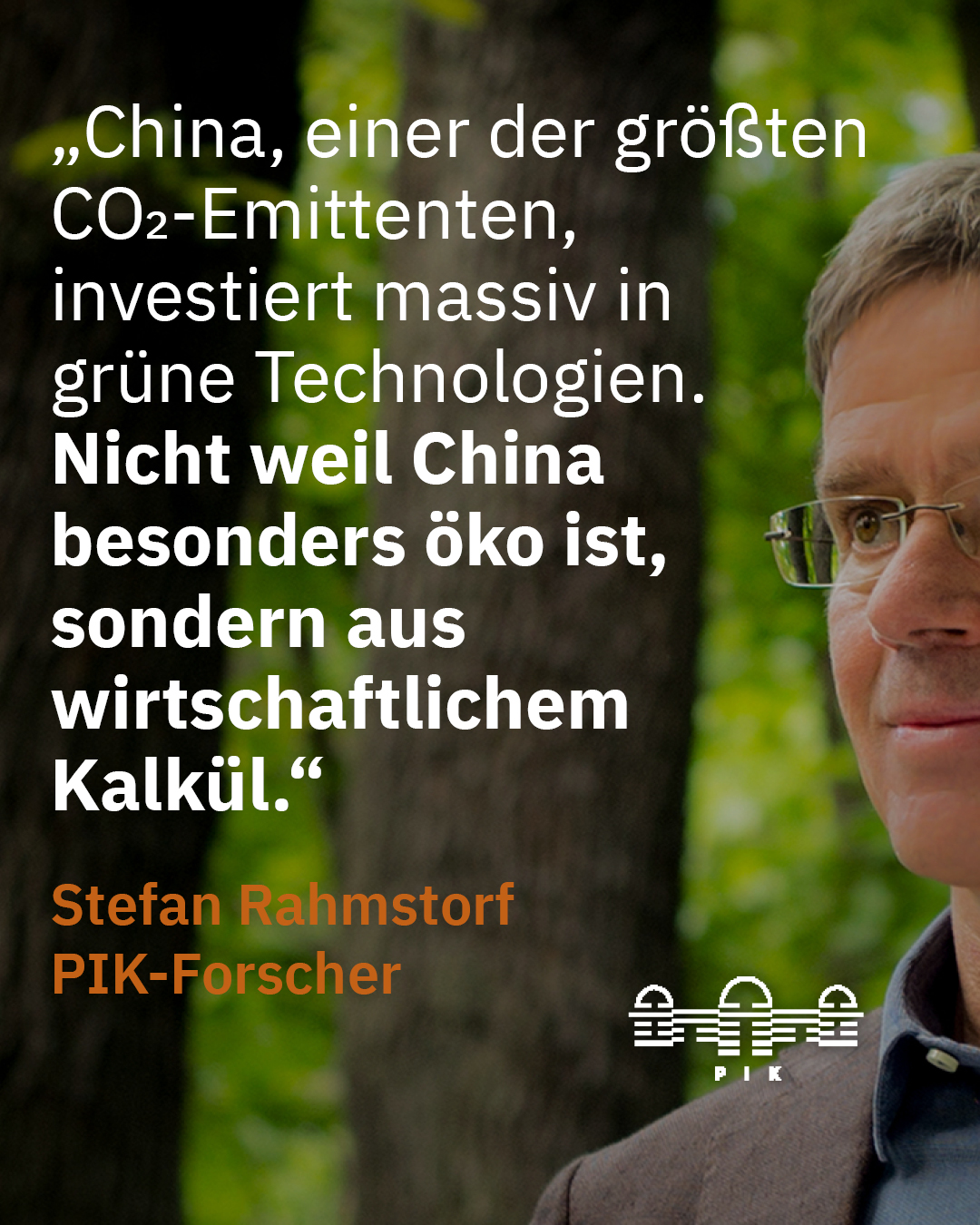 Interview Stefan Rahmstorf — Potsdam-Institut für Klimafolgenforschung