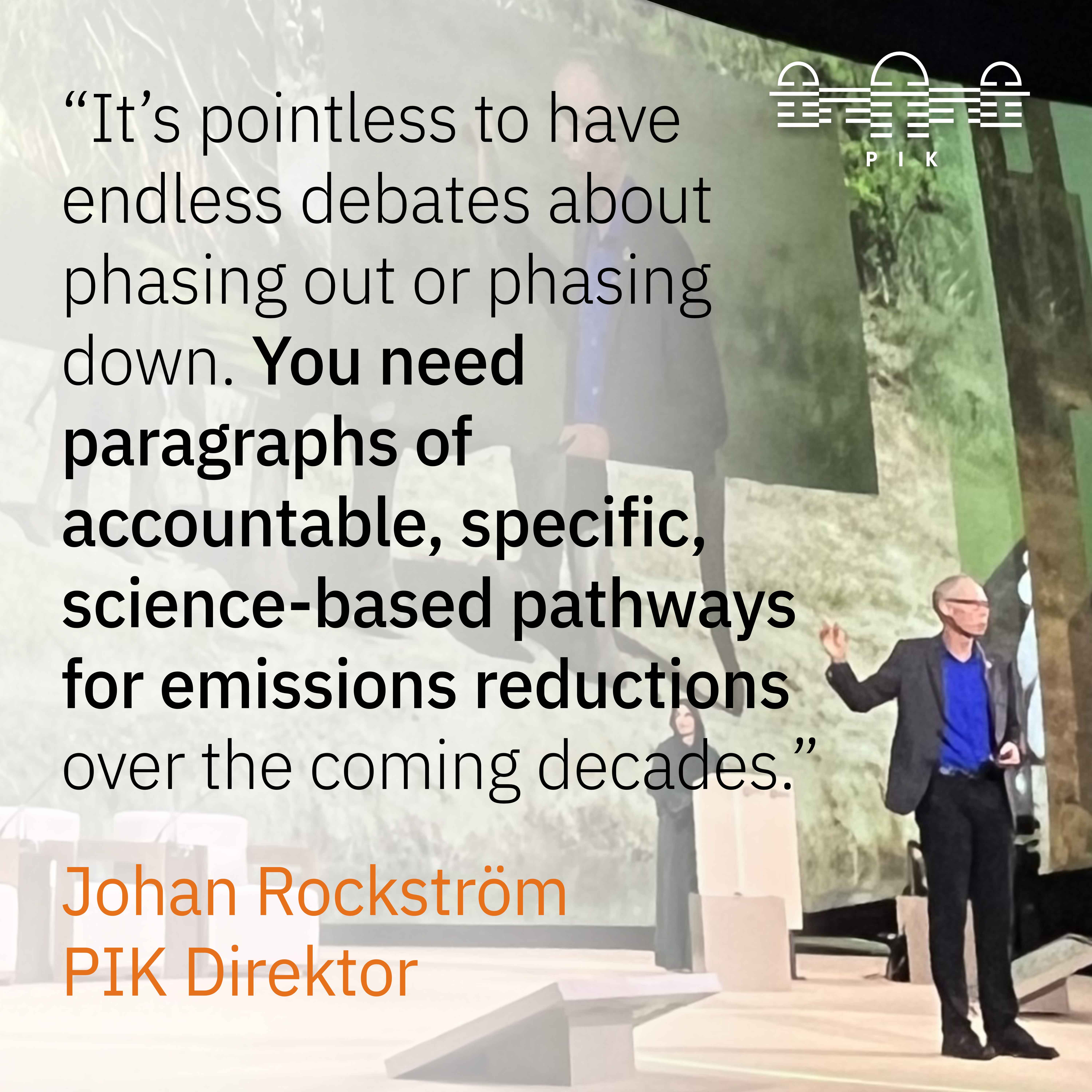 Phasing out or phasing down / Science Statement — Potsdam-Institut für ...