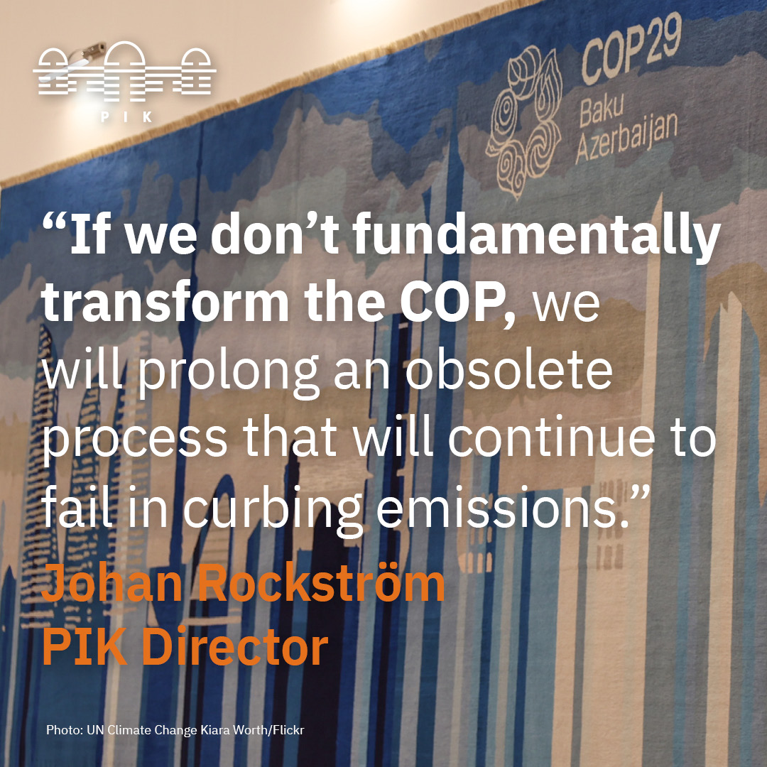 Reform of the climate COP — Potsdam-Institut für Klimafolgenforschung