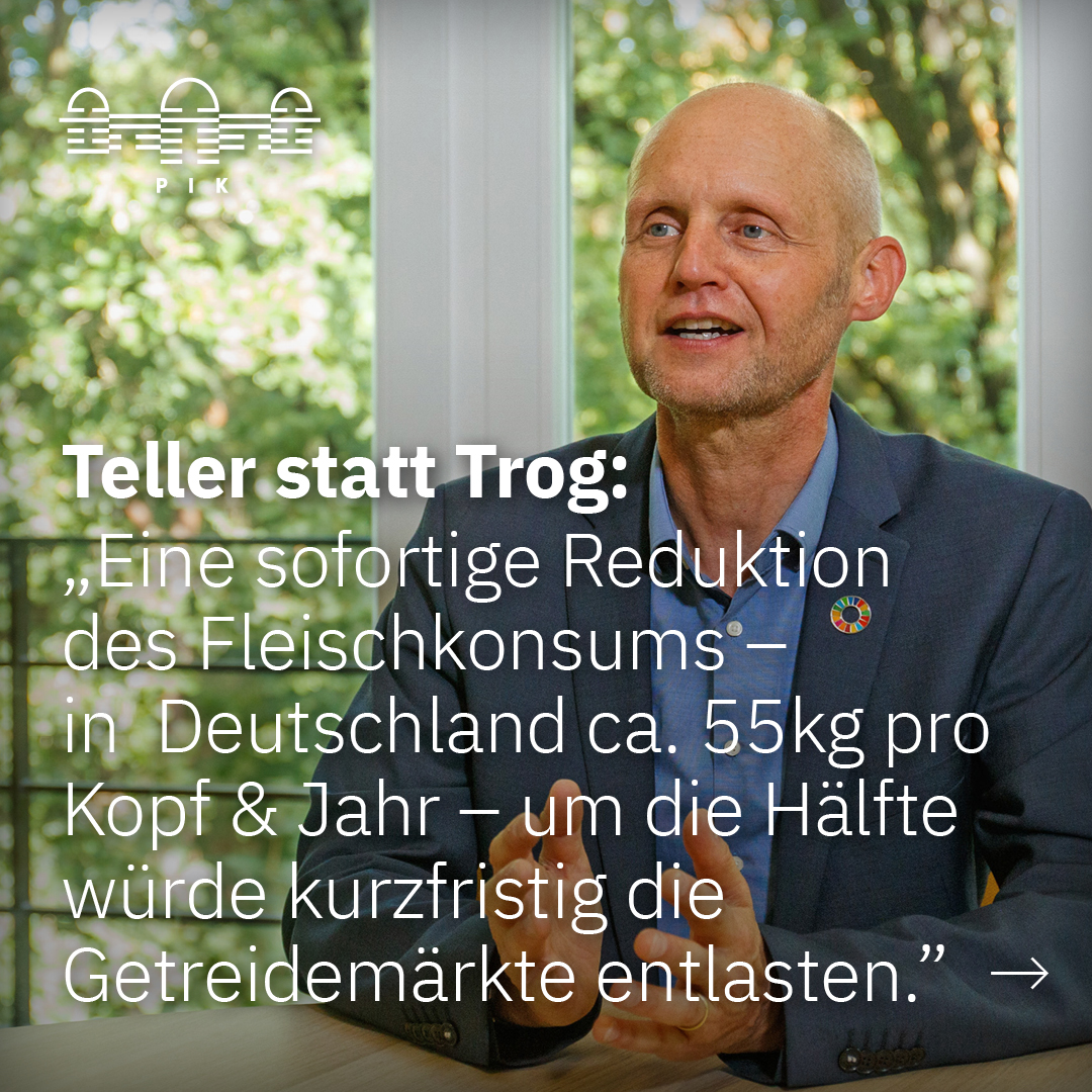 Teller statt Trog — Potsdam-Institut für Klimafolgenforschung