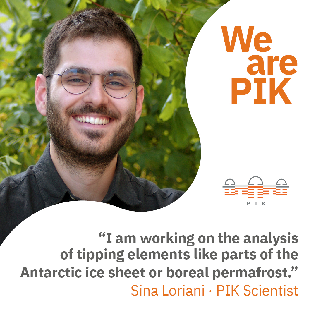 We are PIK: Sina Loriani — Potsdam-Institut für Klimafolgenforschung