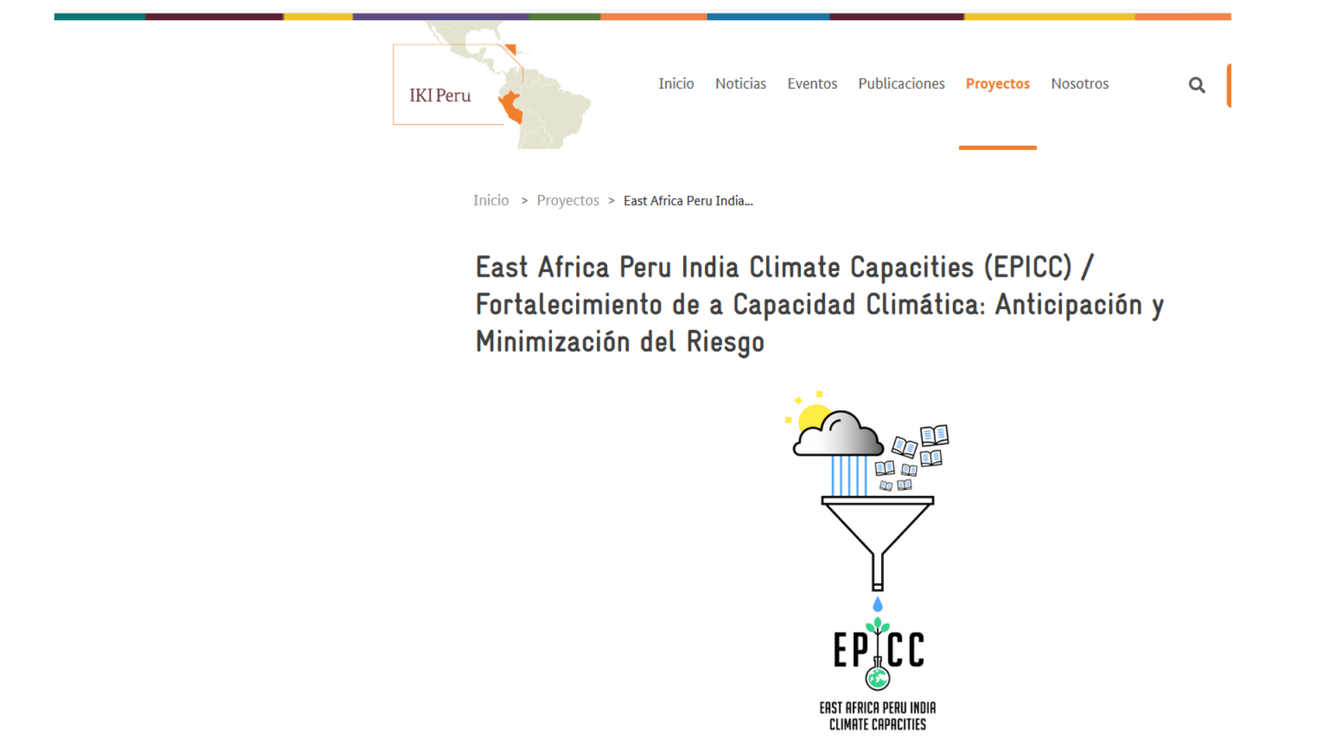 EPICC is part of the digital IKI Peru Networking Platform that is ...