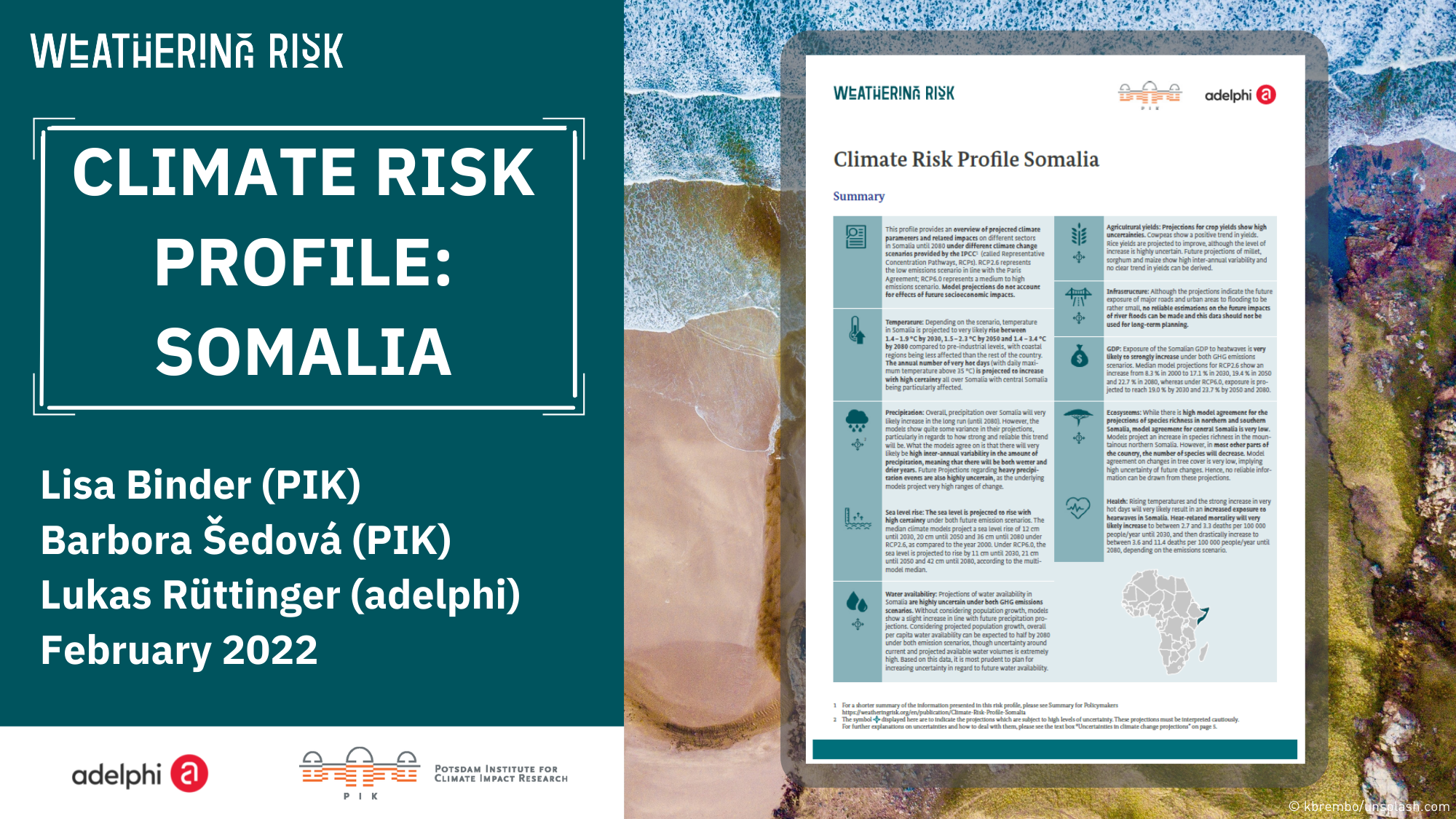 Risk Profile for Somalia reveals high exposure to future climate change ...